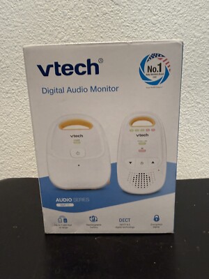 VTech DM111 Digital Audio Baby Monitor with One Parent Device, Wall and ...