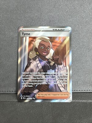 Pokemon TCG - Prismatic Evolutions - Full Art Trainer - Tyme - 143/131 ...