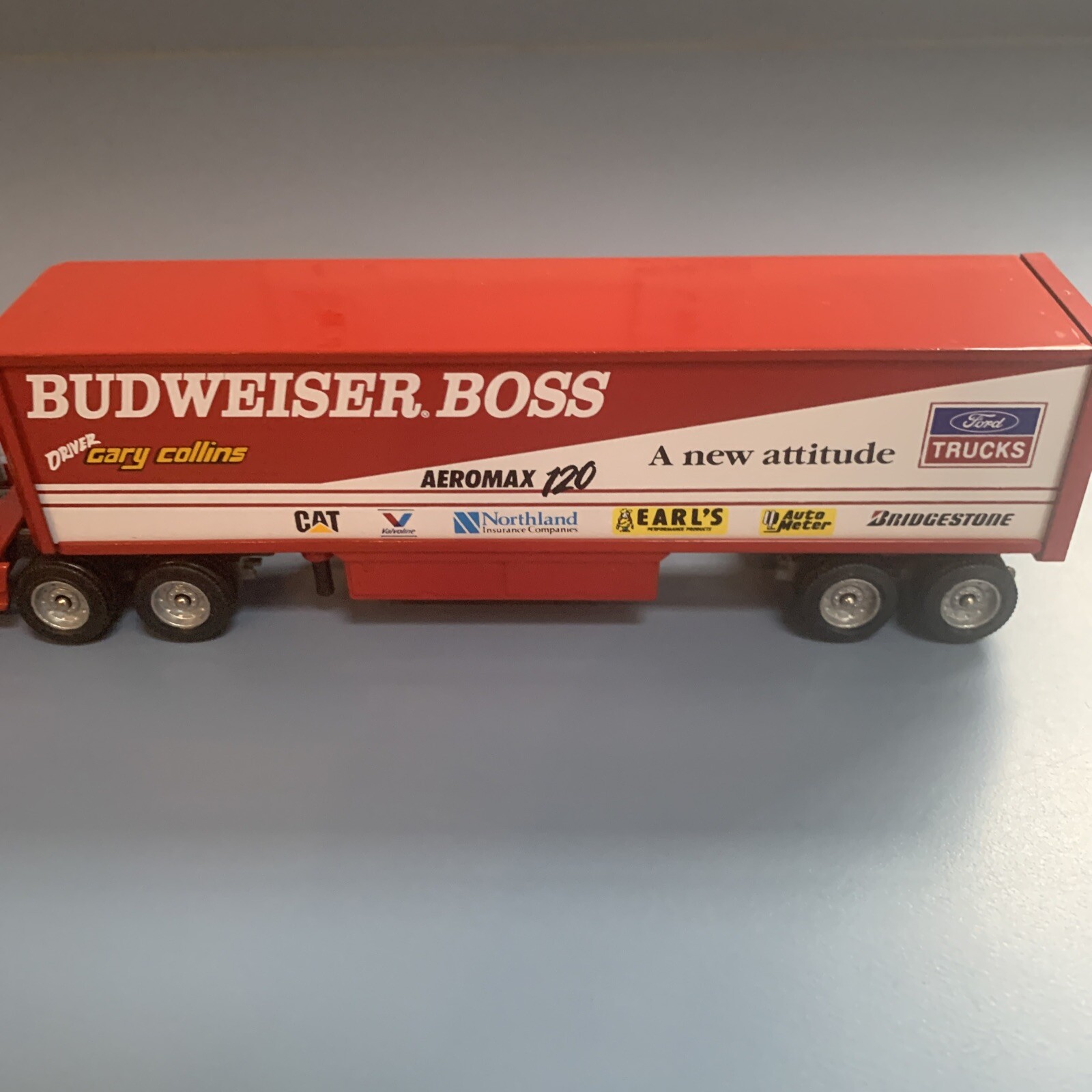 1994 Gary Collins 1/64th Budweiser Boss "Monster Truck" hauler Winross ...