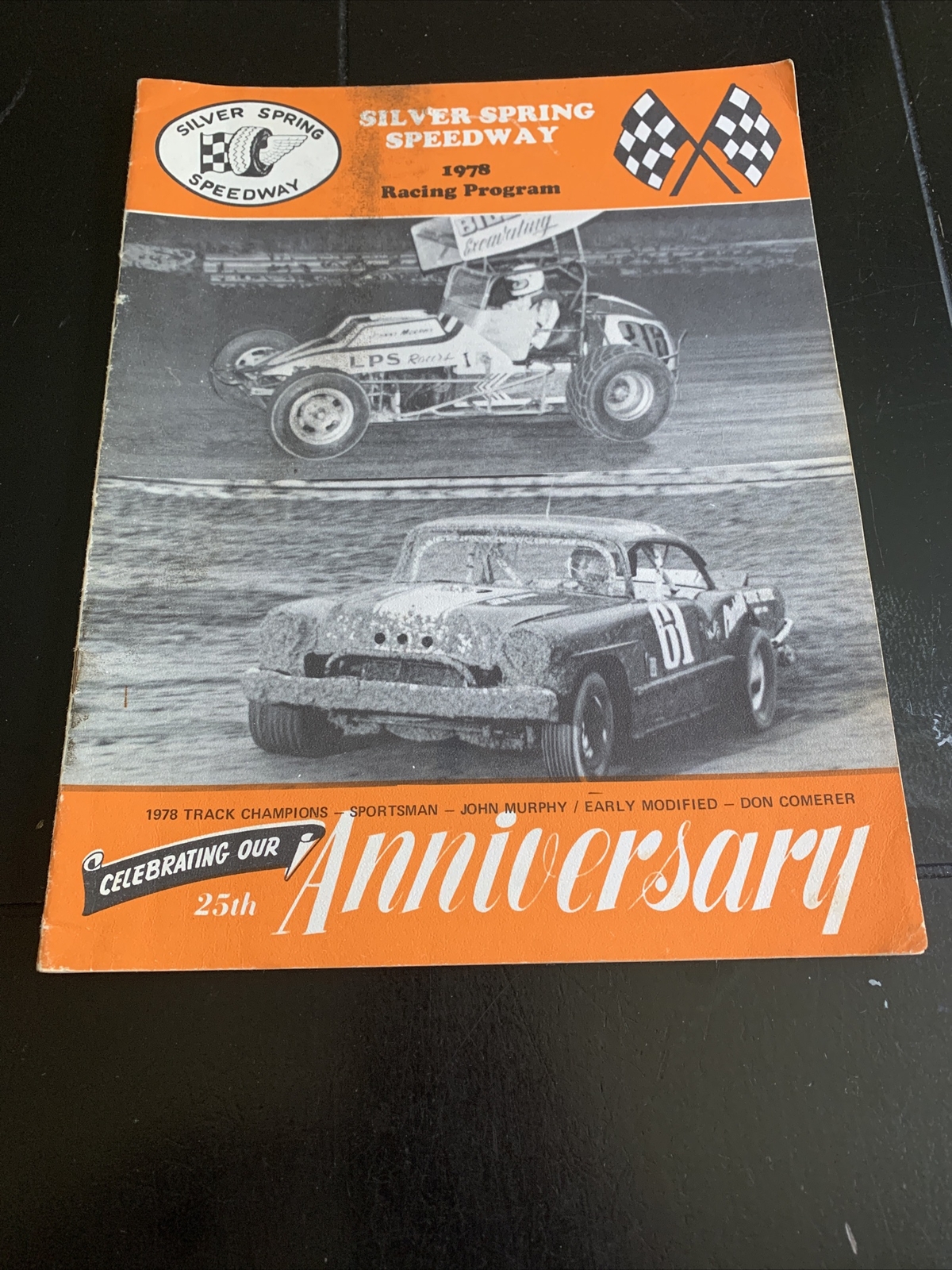Silver Spring Speedway Program Vintage PA Racing Magazine 1978 | eBay