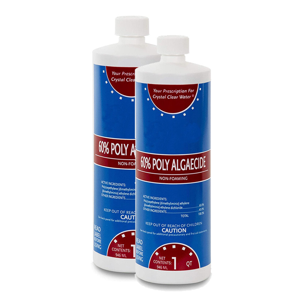 Algaecide 60 Plus Prevent Algae Swimming Pool Chemical - 32 oz (Choose ...