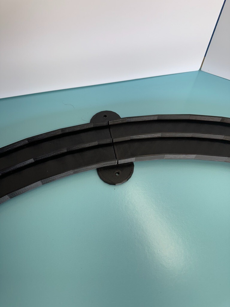 N scale Double Track Helix kit for 27" diameter/13.5" radius curves-3D ...