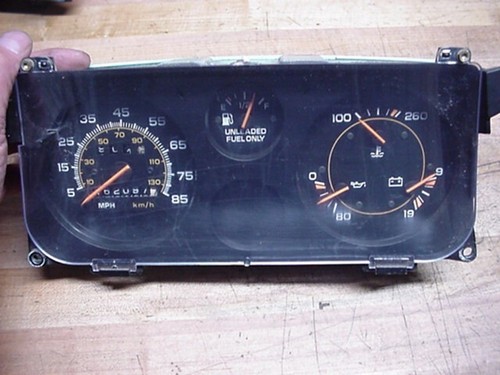 94 Chevy GMC G Van GMC G10 G20 G30 Vandura Instrument Gauge Cluster ...