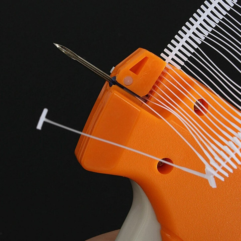 Garment CLOTHING PRICE LABEL TAGGING TAG TAGGER GUN WITH 2000 BARBS 1 ...