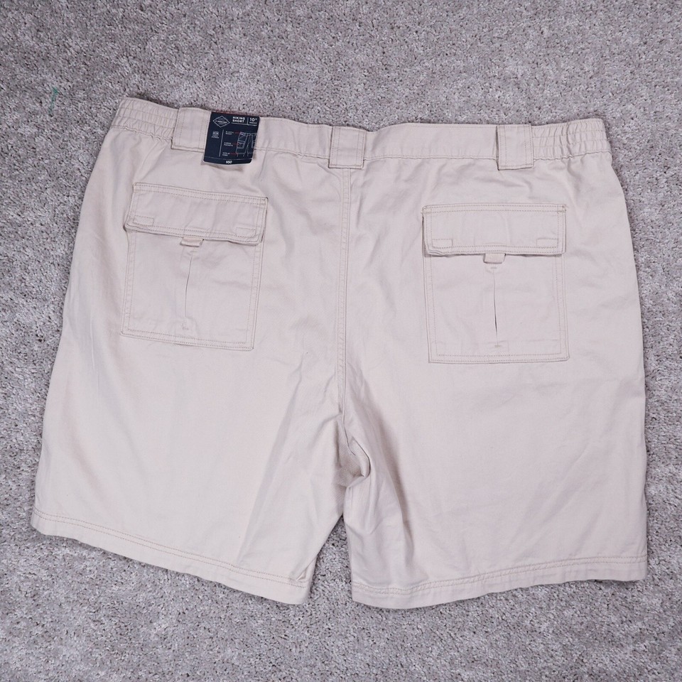 NEW St John's Bay Hiking Shorts Elastic Waist Cargo Pockets Big & Tall ...