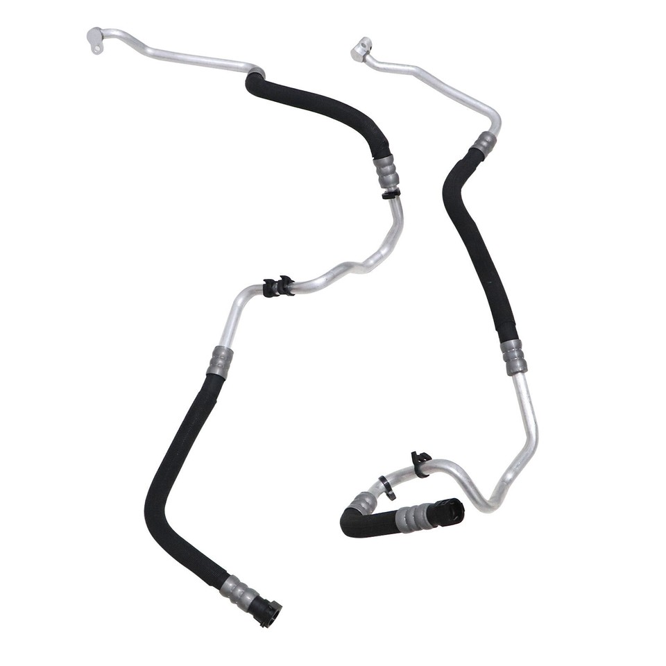 17227589509 / 17227589510 Engine Oil Cooler Line Fit BMW 550i 550i GT ...
