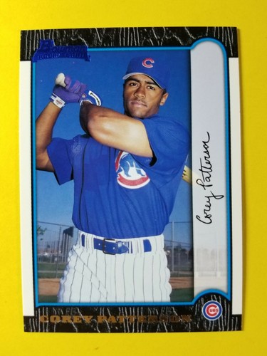 COREY PATTERSON - RC ROOKIE #352 CHICAGO CUBS - 1999 BOWMAN MLB ...