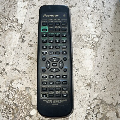 Genuine Pioneer AXD7246 A/V Receiver Pre-Programmed Remote Control ...