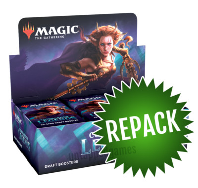 Commander Legends Booster Box Repack! 24 Opened MTG Packs In Box w/30 ...