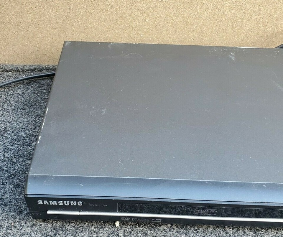 Samsung - DVD Recorder Player - Model DVD-R130 - HD 1080p DVD-R-RW - No ...