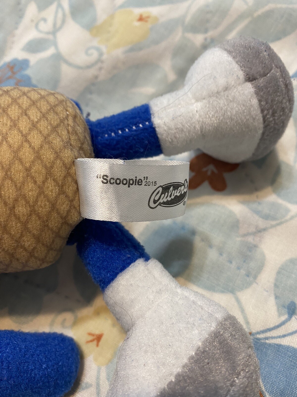 Culver's Scoopie Frozen Custard 10" Plush Stuffed Animal Ice Cream 2019 ...