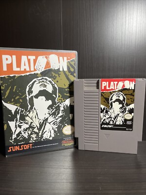 Platoon (1988, Nintendo NES) Authentic Cart + Bonus NICE! | eBay
