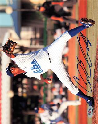 Carl Edwards Cubs Signed 8x10 Photo Autograph PSA/DNA AN48326 | eBay