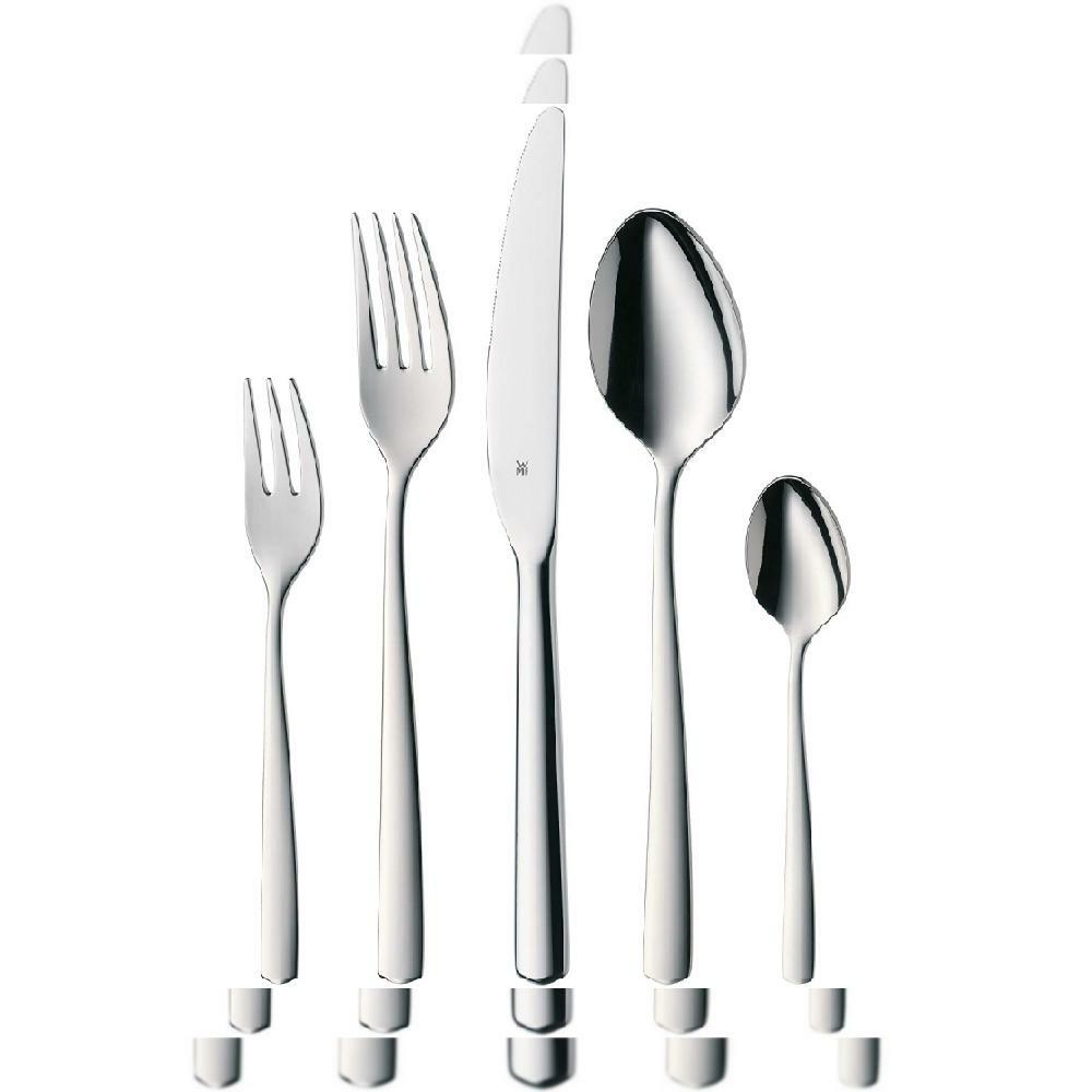 WMF Cutlery Set 30-Piece for 6 People Boston Cromargan 18/10 Stainless ...