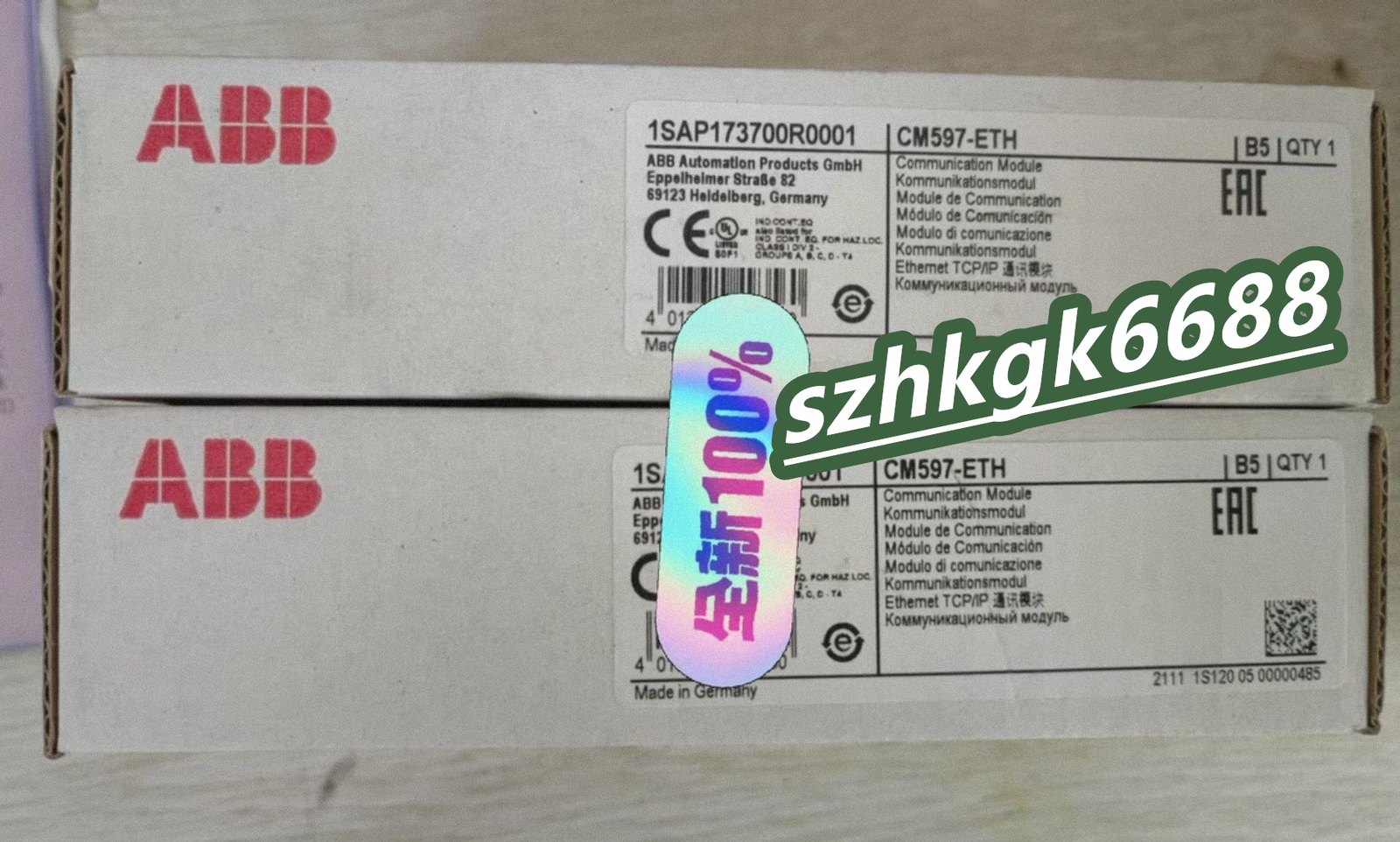 CM597-ETH 3ABD00038815 ABB ModuleFast via DHL for sale online | eBay