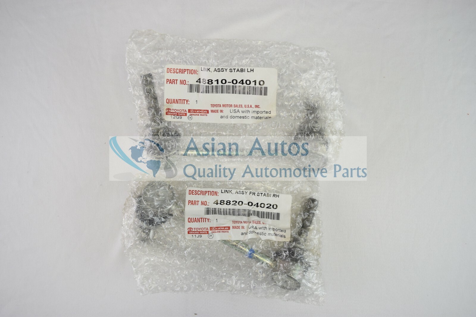 Genuine Toyota Tacoma 05-20 Front Sway Bar Links 4882004020 and ...