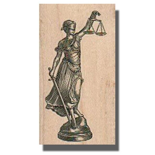 Mounted Rubber Stamp, LADY JUSTICE, Lawyer, Judge,Scales of Justice ...