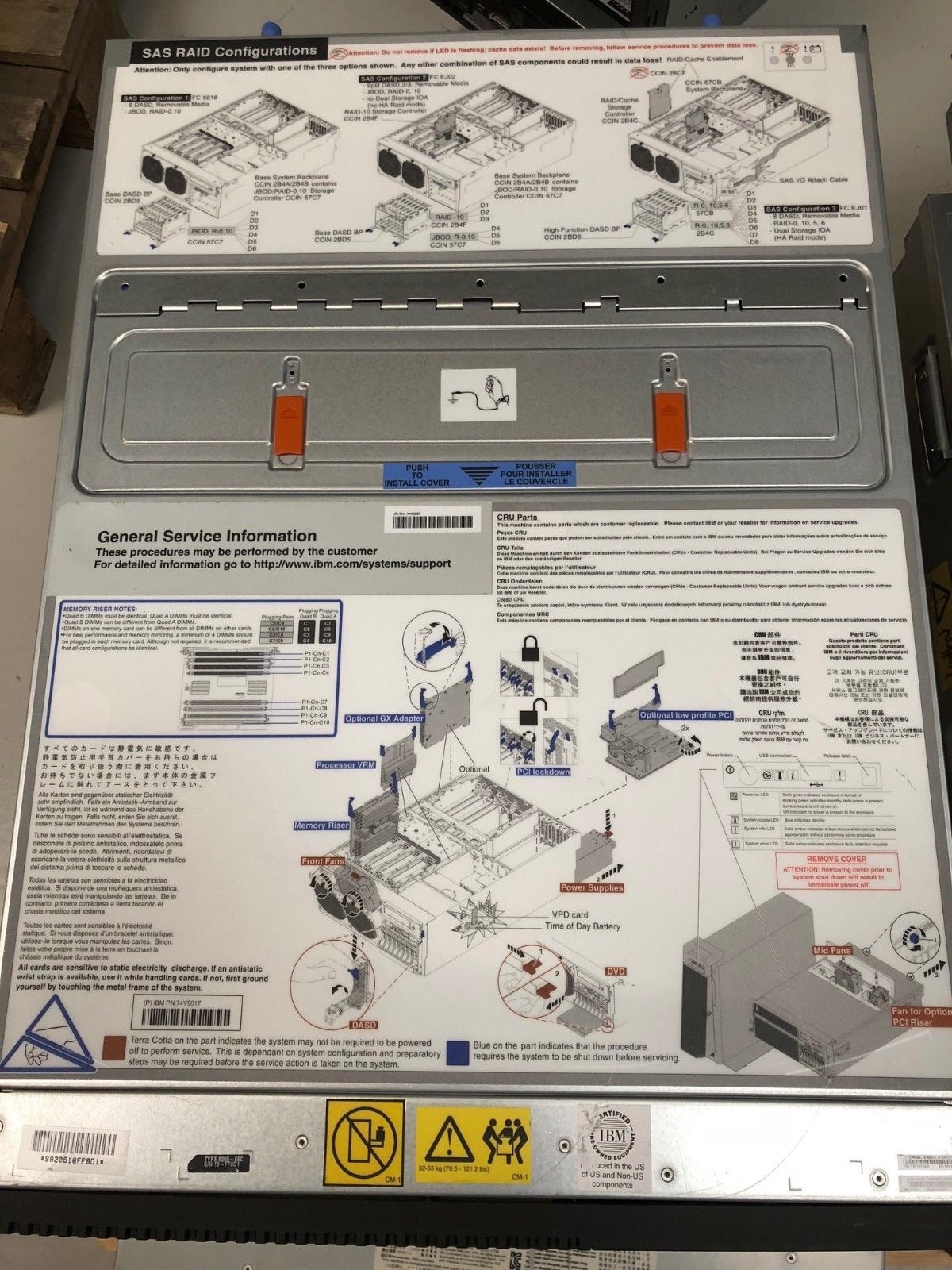 8205-E6C - IBM Server P740 16C 3.55Ghz, 128GB DDR3 | eBay