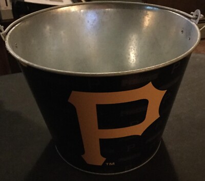 Vintage Pittsburgh Pirates Ice Bucket w Handle MLB Major League ...