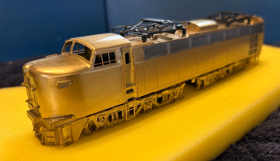 ALPHA Models HO Brass PRR E-2C Bald-West Electric Locomotive | eBay