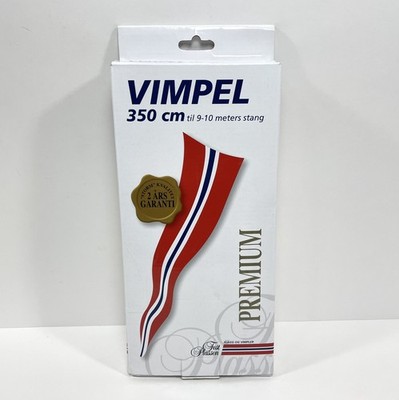 Fest Plassen Norway Flag Vimpel Pennant Scandinavia Norwegian Large 350 ...