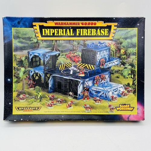 Imperial Firebase Warhammer 40K Plastic and Card Model 1996 | eBay