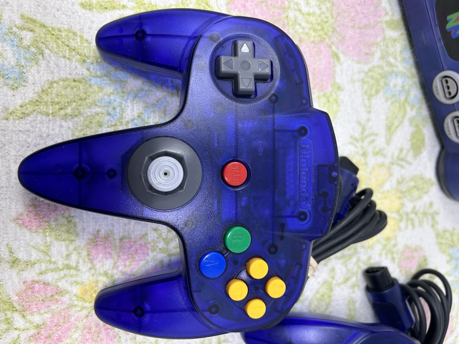 USA Nintendo 64 N64 GRAPE Funtastic Console w/ 3 OEM Controllers Tested ...