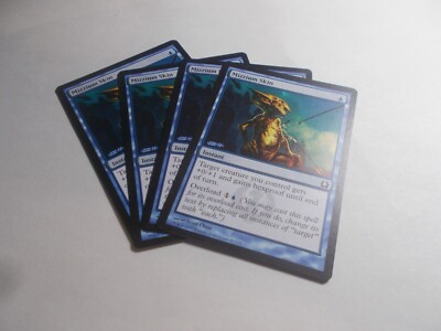 Mizzium Skin x4 MTG Return to Ravnica Blue Common Instant LP | eBay