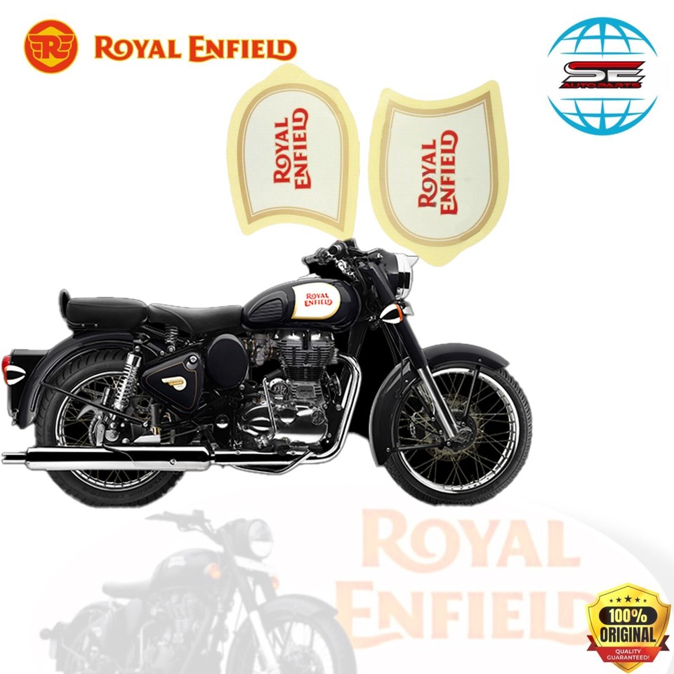 Royal Enfield genuine classic 350/500 tank sticker kit 888391 | eBay