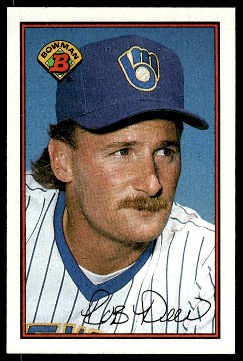 1989 Bowman Baseball Card Rob Deer Milwaukee Brewers #146 | eBay