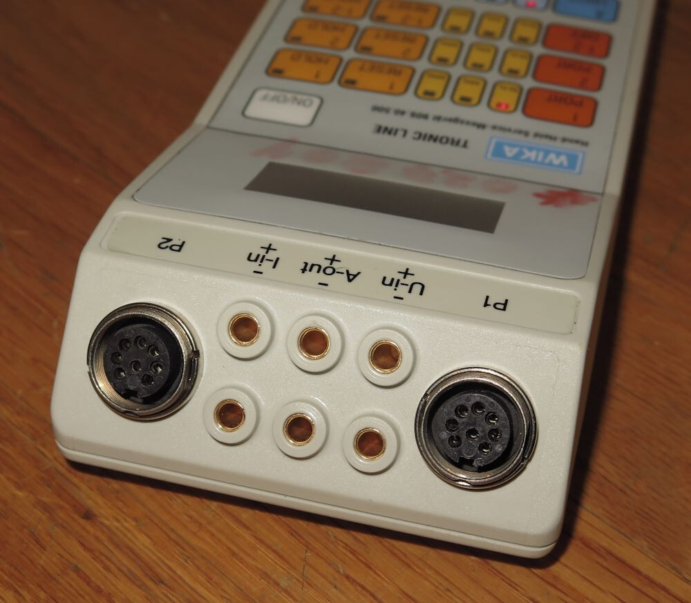 Wika Tronic Line Field Service Instrument 909.40.500 w/ Pressure ...