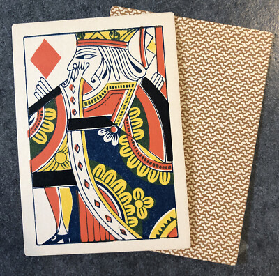 2 ORIGINAL 1860-1880s FULL BODY NO NUMBERS PLAYING CARD OLD WEST CIVIL ...