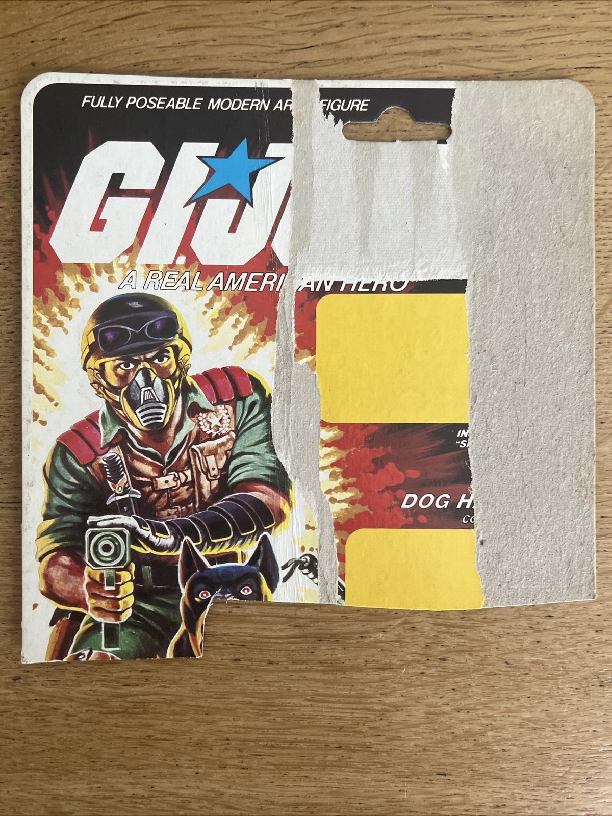 1984 GI Joe Mutt Figure and partial card | eBay