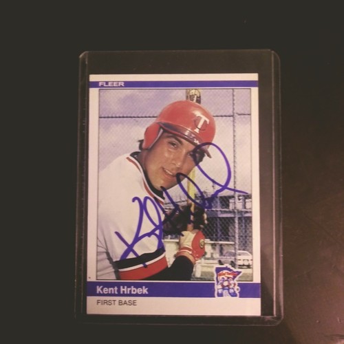 1984 Fleer - Kent Hrbek #567 for sale online | eBay