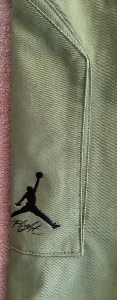 Jordan Essentials Light Olive Cargo Pants Men’s Size Large FB7305 340 ...