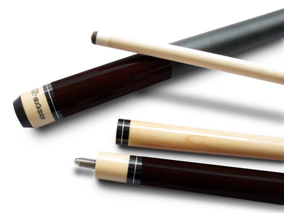Champion ST14 Black Pool Cue Stick, Black case, Billiard Glove,layer ...