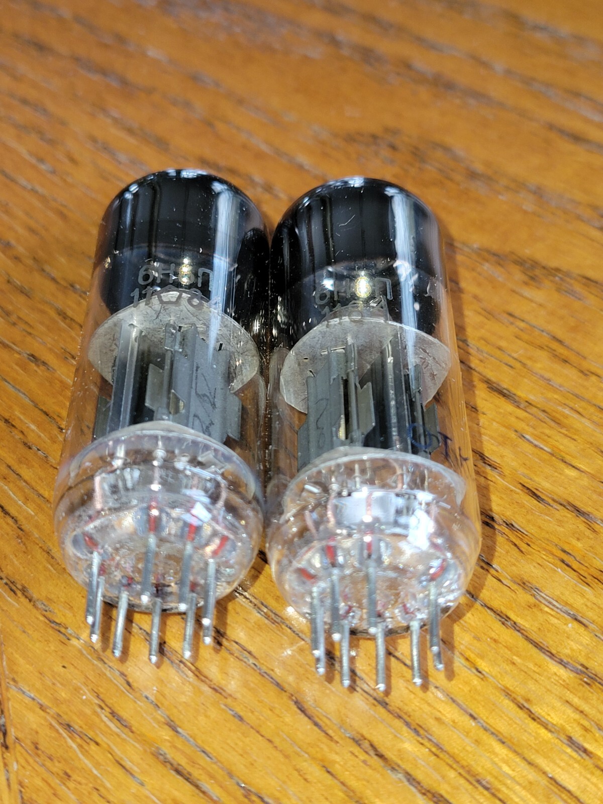 VACUUM TUBES , NOS 6H6P (6N6P) MATCH PAIR , GOLD GRILL | eBay