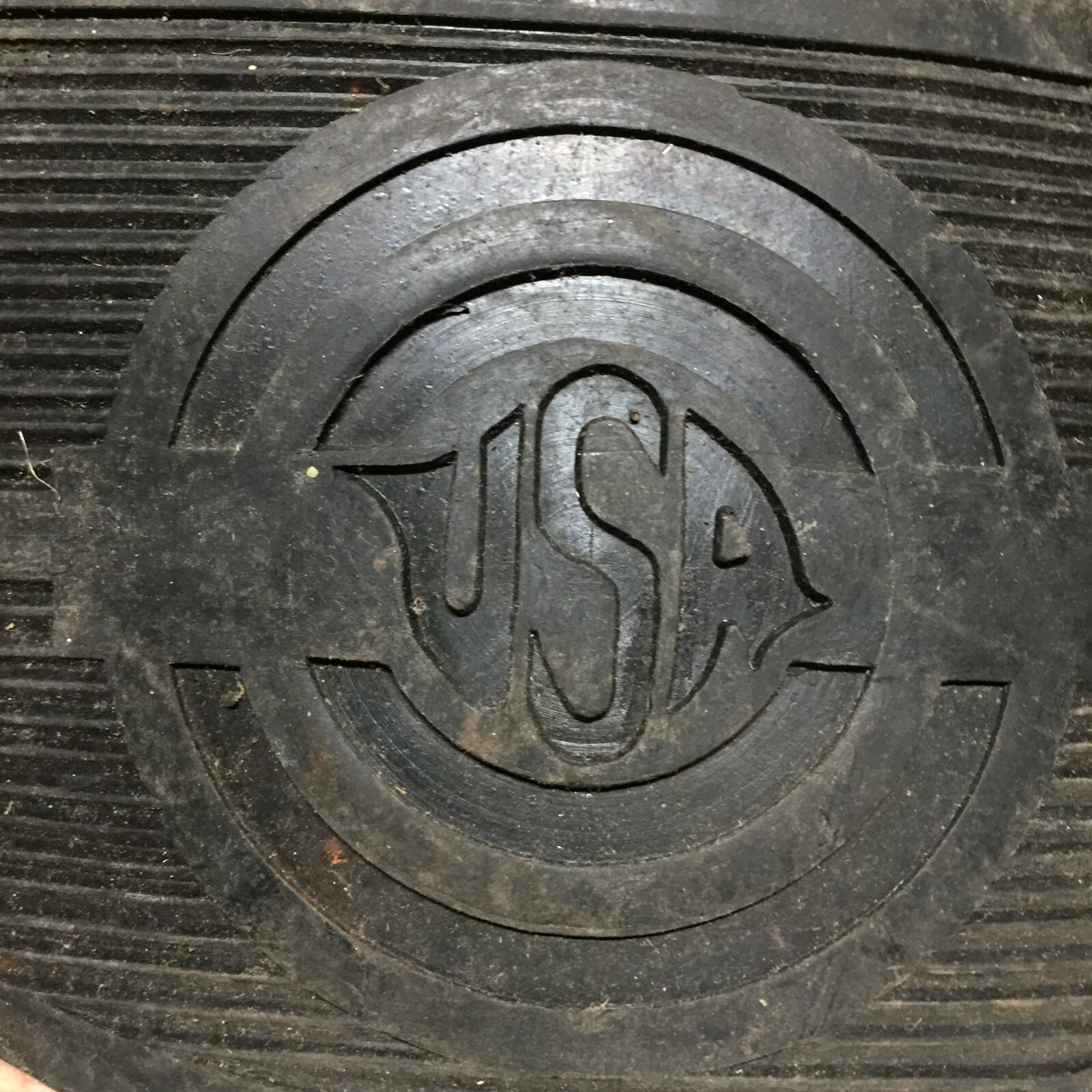 Harley Davidson Floorboard Rubber USA Pan Knuckle Flathead Vintage ...