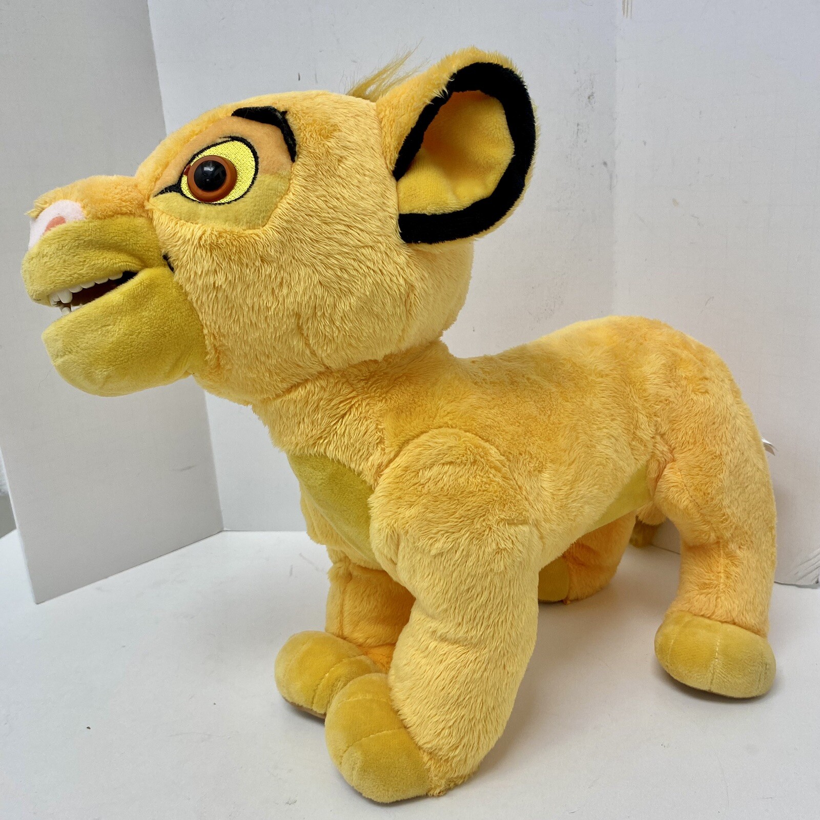 Disney The Lion King SIMBA TALK & ROAR 12" Animated Soft Deluxe Plush ...