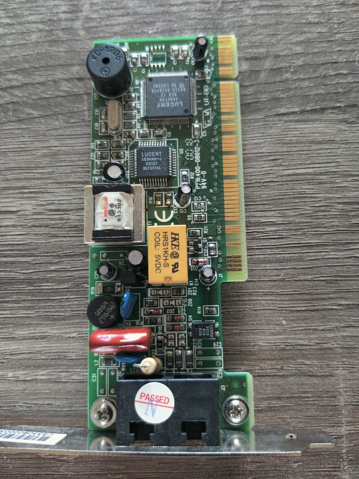 Lucent Technologies 400-08012-3 I56lvp-f1 56k V.90 PCI Faxmodem | eBay