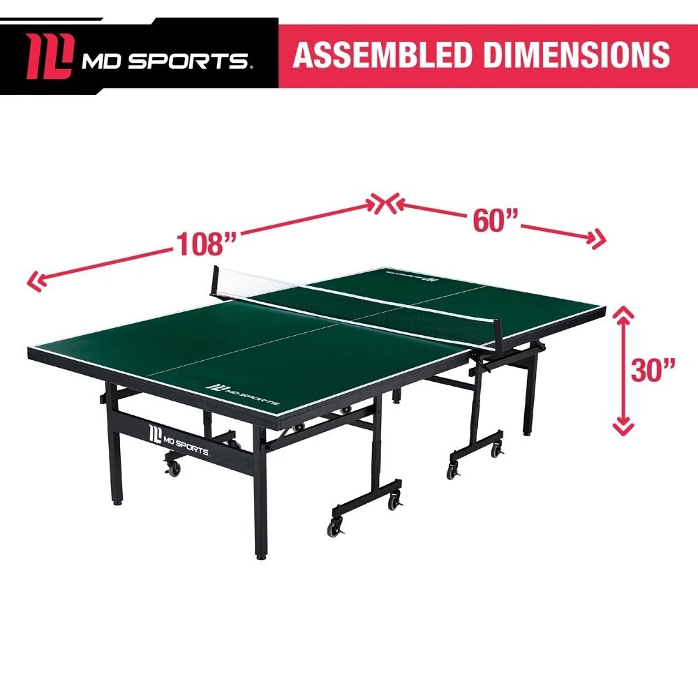 Ping Pong Table Clearance Dimensions