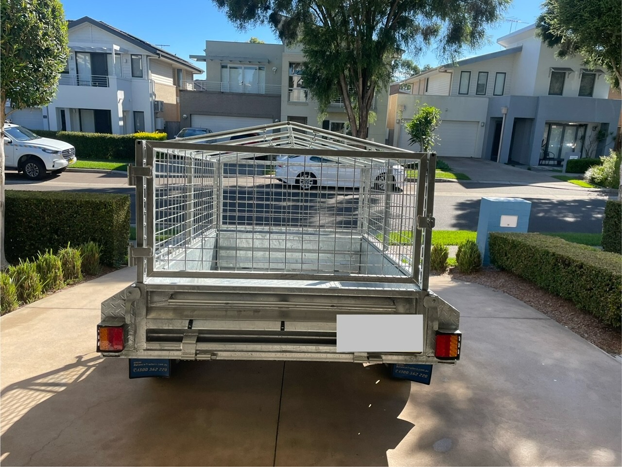6x4 HOT DIP GALVANISED FULL WELDED TIPPER BOX TRAILER WITH 600MM ...