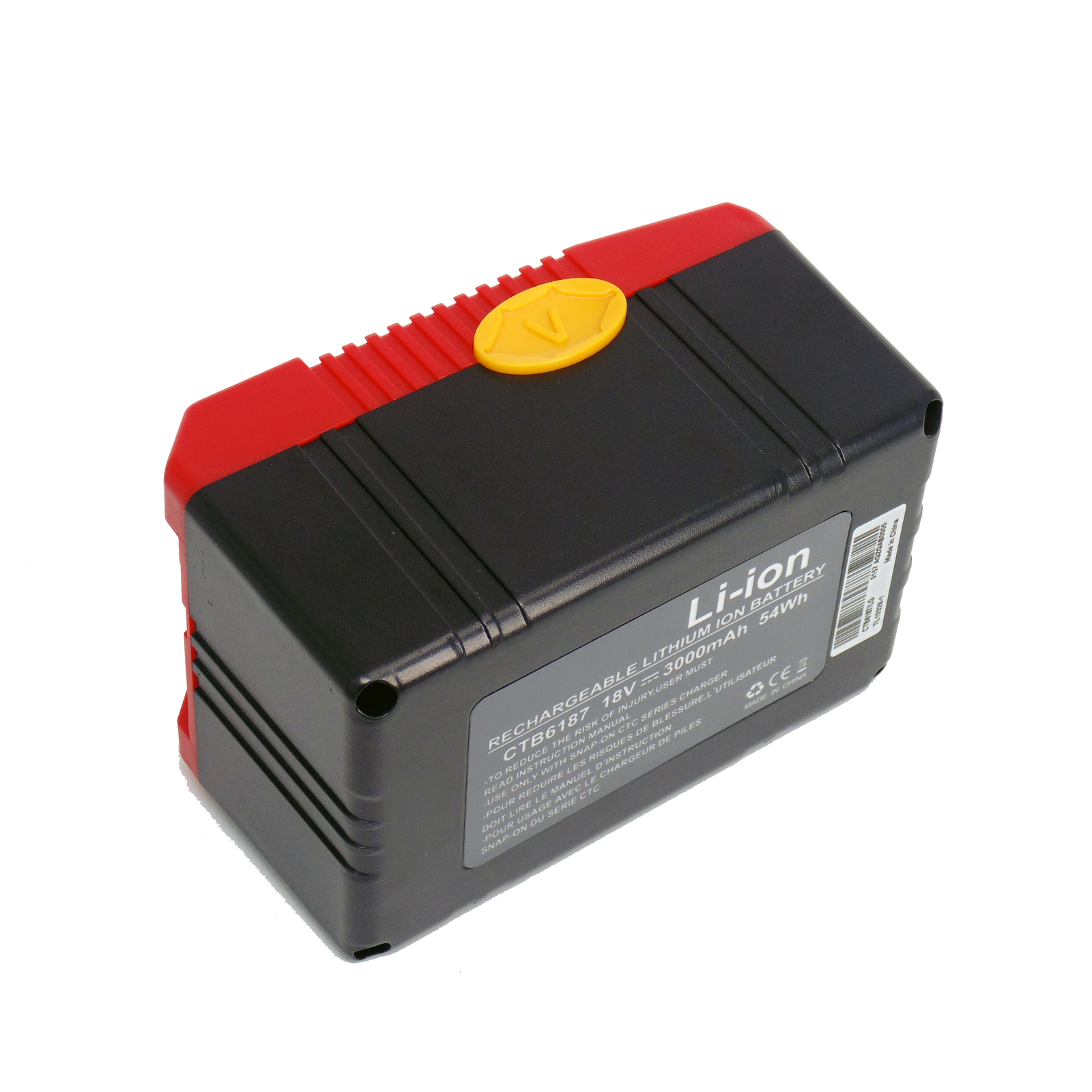 for Snap on Battery CTB4187 CTB6187 18V CTB4185 CTB6185 CT4850 CTC620 ...