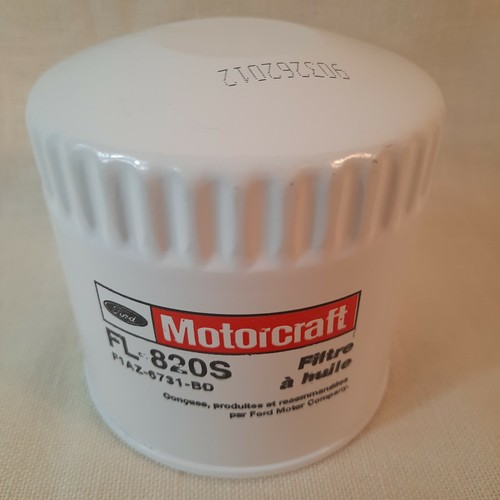 Ford Motorcraft FL820S Oil Filter, NEW no box, MISSING GASKET | eBay