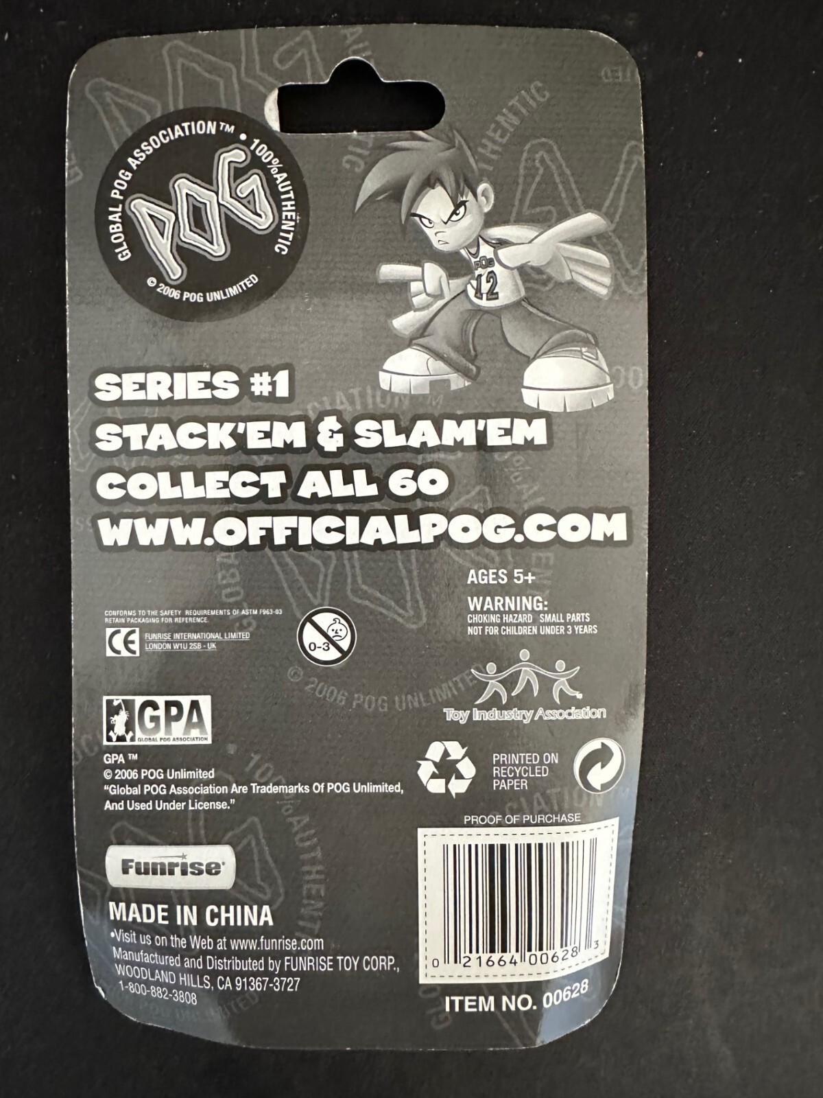 Official POG - POGS Series #1 - Funrise Stack'em & Slam 'Em Blister ...