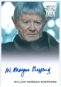 WILLIAM MORGAN SHEPPARD VULCAN SCIENCE MINISTER AUTOGRAPH STAR TREK ...