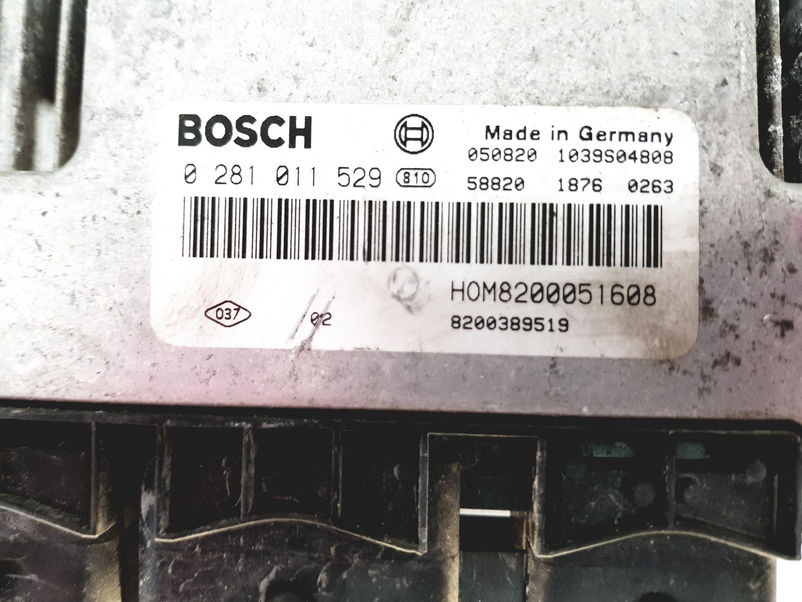 ECU Bosch 0 281 011 529 8200051608 8200689519 1039S04808 | eBay