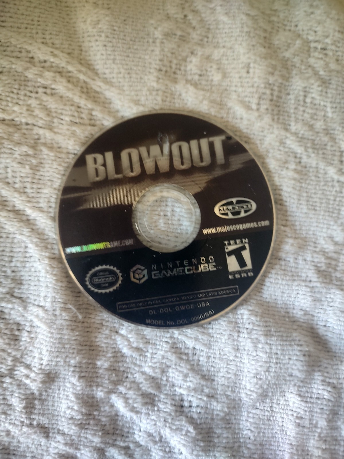 BlowOut (Nintendo GameCube, 2003) Disc Only - Tested (Pre-owned) | eBay