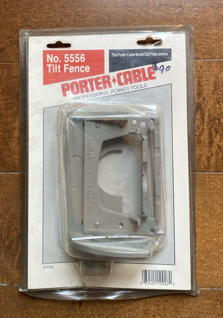 Genuine Porter Cable 5556 Tilt Fence for Plate Joiner Brand New Sealed ...