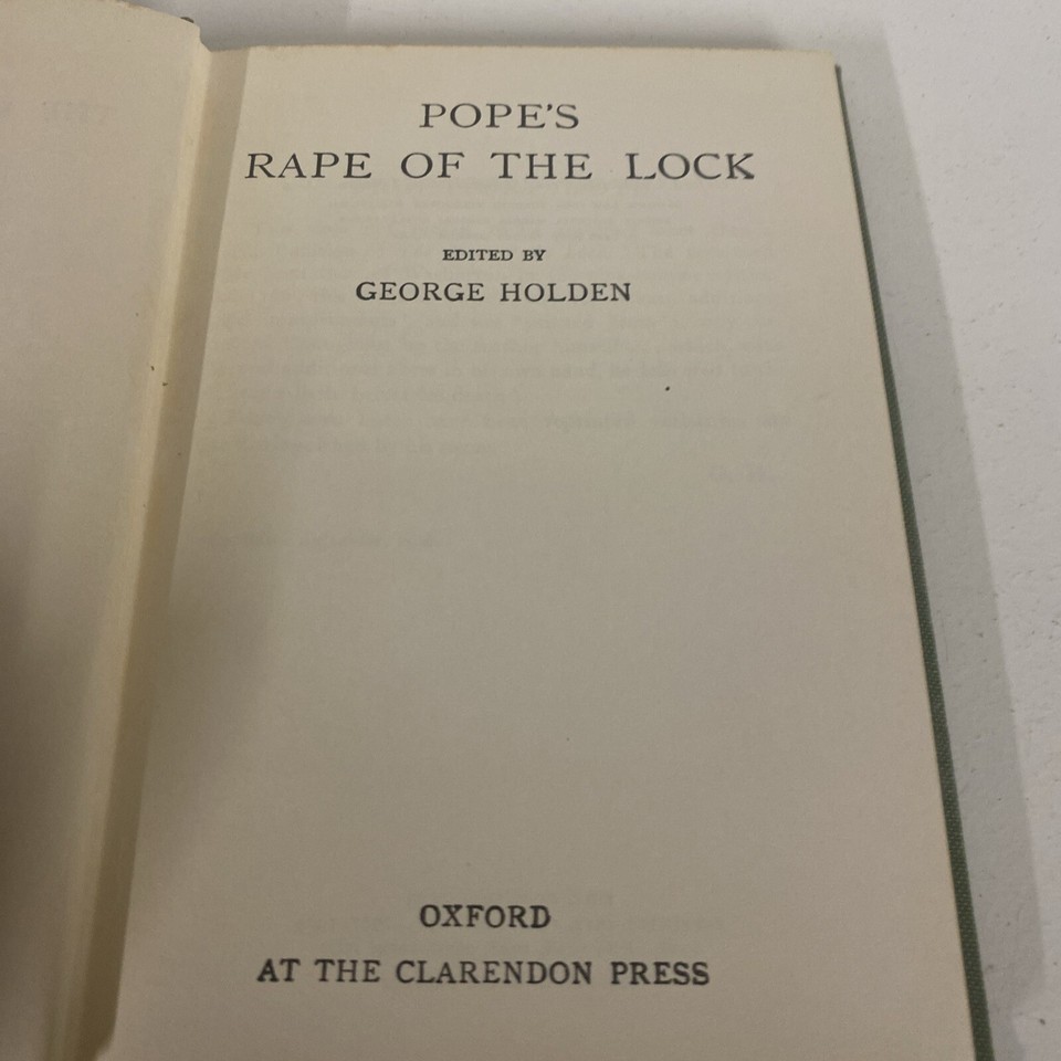 THE RAPE OF THE LOCK ALEXANDER POPE ILLUSTRATED BY AUBREY BEARDSLEY I5 ...